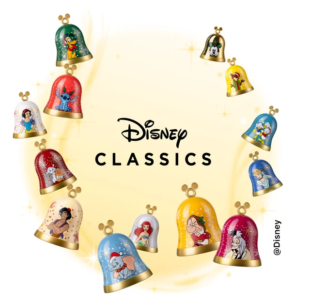 CAMPANELLE DISNEY CONAD 2025 Collezione Di Natale - Christmas Bells ...
