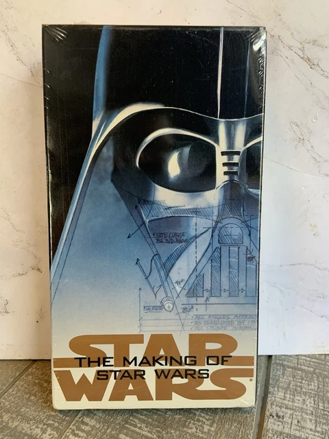🚀 THE MAKING of Star Wars FACTORY SEALED VHS 1995 Lucas film Vintage ...
