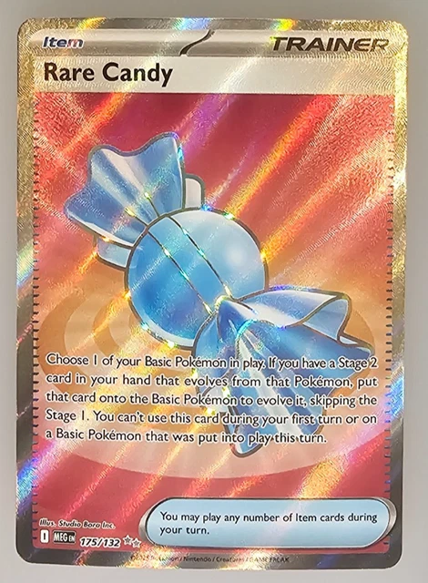 RARE CANDY 175/132 Me01: Mega Evolution Holo £4.59 - PicClick UK