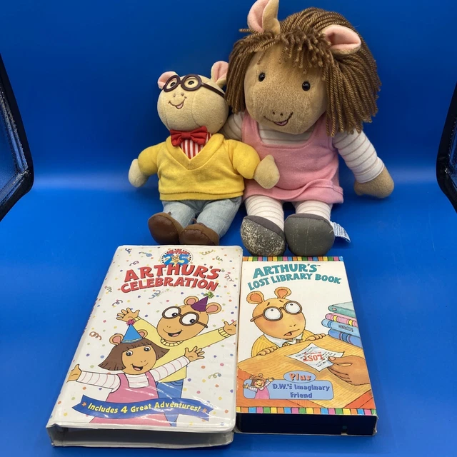 VINTAGE PBS KIDS Arthur Vhs Lot with plush £22.74 - PicClick UK