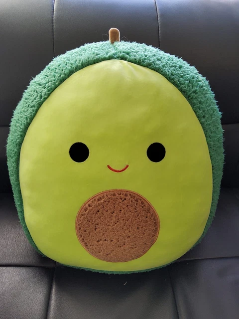 SQUISHMALLOW FUZZ-A-MALLOW LARGE Austin Avocado 16" 40cm Plush Soft Toy ...