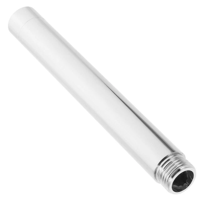 ASTA PROLUNGA DOCCIA braccio prolunga doccia in acciaio inox EUR 13,17 ...