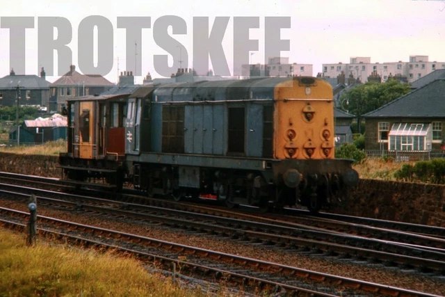 35MM SLIDE BR British Rail Diesel Loco Class 20 20015 Falkland Junction ...