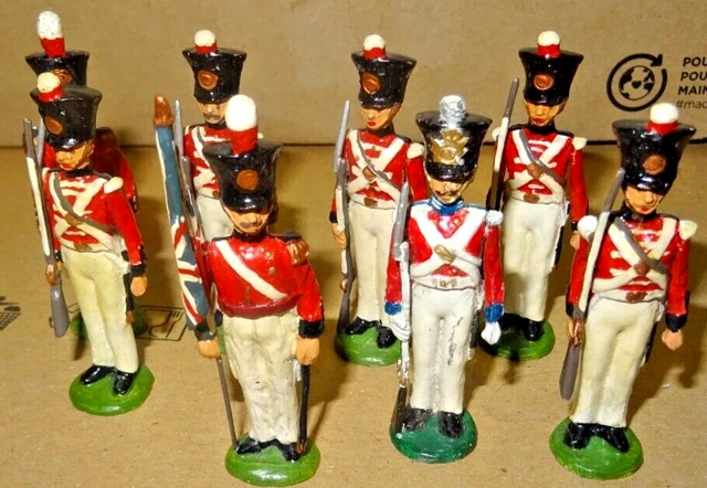 DORSET SOLDIERS - Kings Own Regiment of Foot 4th Regiment at Attention ...