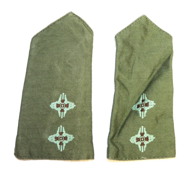 C.1970-1980'S AUSTRALIAN ARMY Lieutenant's Slip-on OD Green Epaulette ...