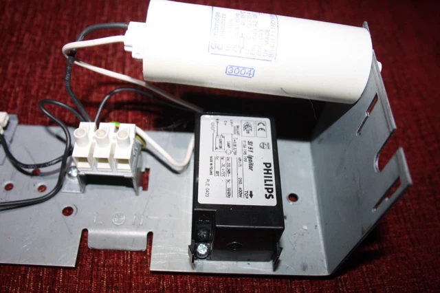 PHILIPS BHL 250 L327 250w Magnetic Ballast and tray ,ignitor /capacitor ...