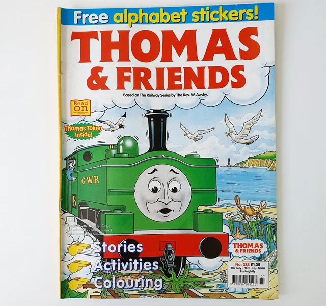 THOMAS THE TANK Engine & Friends Magazine Issue 333 Comic 2000 £19.99 ...
