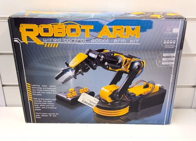 WIRED CONTROL ROBOT Arm Kit By Construct And Create - CG C56 £7.99 - PicClick UK