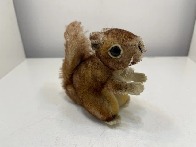 PELUCHE DE COLLECTION Steiff animal écureuil 9 cm état voir photos EUR ...