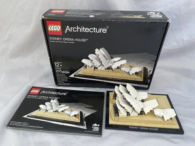 LEGO ARCHITECTURE BUILD 21012: Sydney Opera House Complete with Box ...
