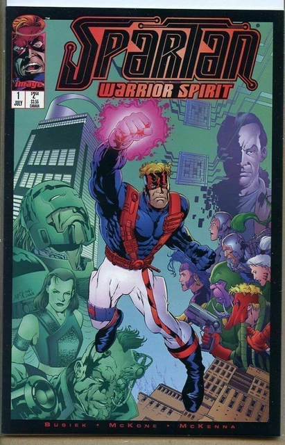 SPARTAN: WARRIOR SPIRIT #1 July 1995 Image Comics Comic Book (NM) $1.77 ...