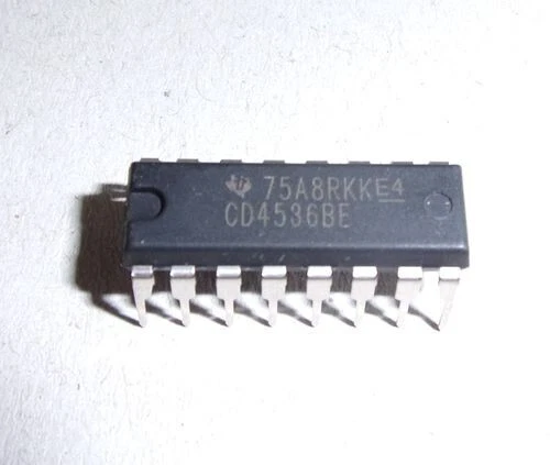 5 X CD4536BE - Circuit d'horloge programmable EUR 7,50 - PicClick FR