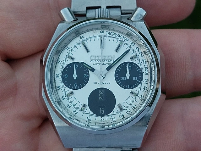 VERY RARE CITIZEN BULLHEAD PANDA chronograph automatic watch made in ...