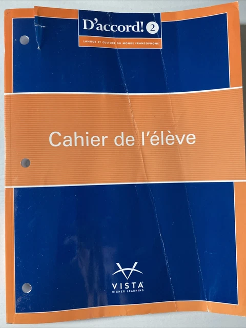 DACCORD 2019 LEVEL 2 L2 CE Cahier de l’élève Workbook (2018, Trade ...