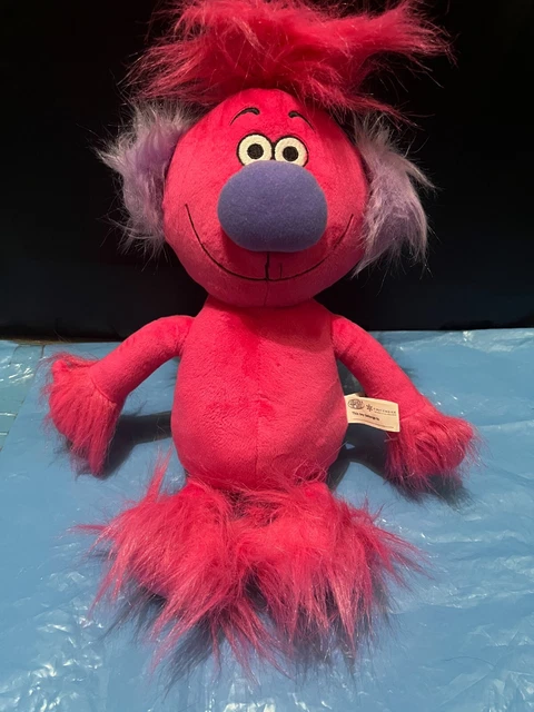 FIRST CHOICE HOLIDAYS Widget World Gizmo Pink & Purple Soft Toy Plush ...