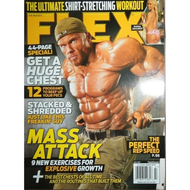 BEN PAKULSKI FLEX DIANNA DAHLGREN lou ferrigno ARNOLD franco columbu ...