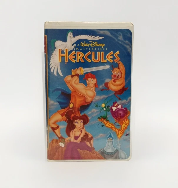 DISNEY’S HERCULES VHS 1997 Tape Masterpiece Collection Clamshell Case ...