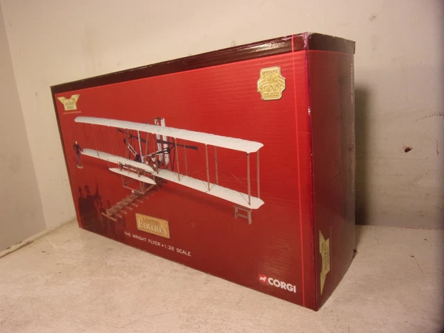 CORGI AVIATION SERIES 1:32#=AA34503"Set ""The Wright Flyer"". -nuovo di ...