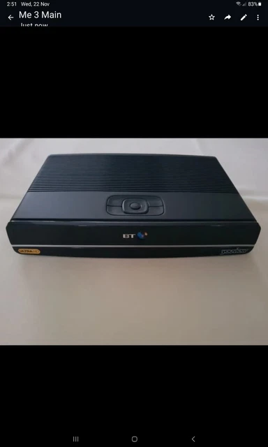 BT ULTRA HD 4K YouView Box UHD DTR-T4000 1TB Dual Recorder Spares Or ...