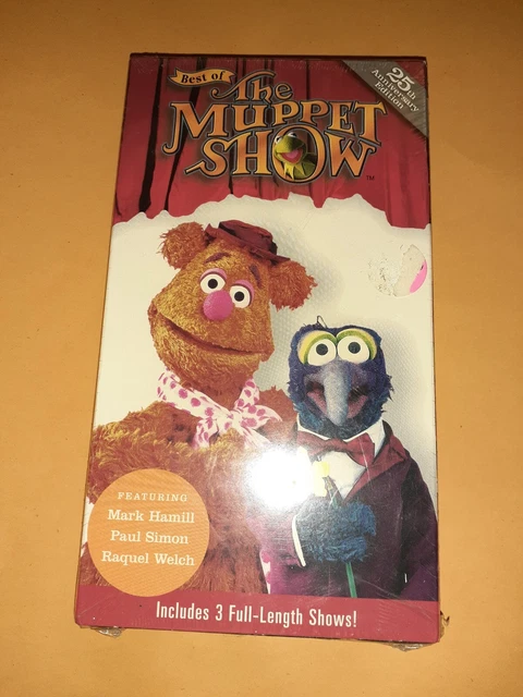 BEST OF THE Muppet Show VHS Featuring Mark Hamill Paul Simon and Raquel ...