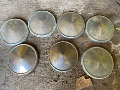 FORD CORTINA MK1 Chrome Hub Caps x 7 (Garage Clear Out) £29.99 ...