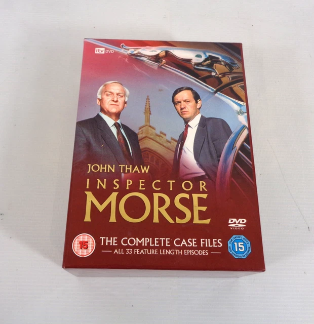 INSPECTOR MORSE THE Complete Case Files All 33 Feature Length Episodes ...