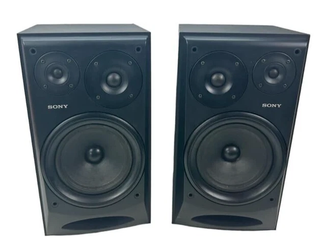 VINTAGE SONY SS-EX90 Speakers 120watts £90.00 - PicClick UK