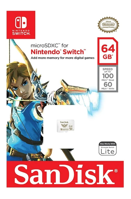 KINGSTON 32GB/64GB/128GB MICRO SD Card Memory For NINTENDO Switch ...