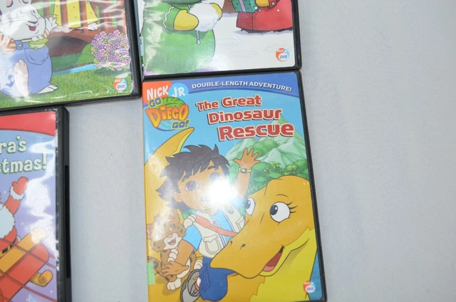 NICKELODEON NICK JR DVD Lot Of 4 DVDs Dora Diego Max & Ruby $15.01 ...