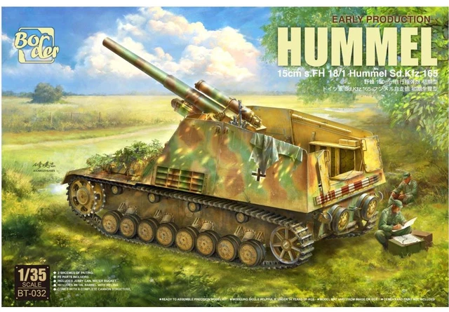 BORDER MODE L1/35 Hummel Sd. Kfz. 165 Early Production Model Kit £43.79 ...