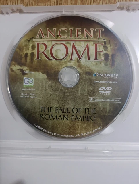 ANCIENT ROME - Fall Of The Roman Empire DVD Documentary Discovery ...