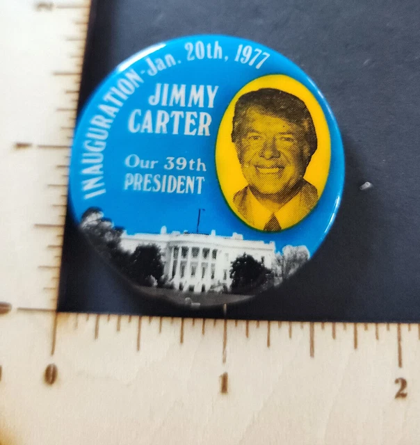 JIMMY CARTER Inauguration Jan. 20, 1977 Pin President Pinback £5.70 ...