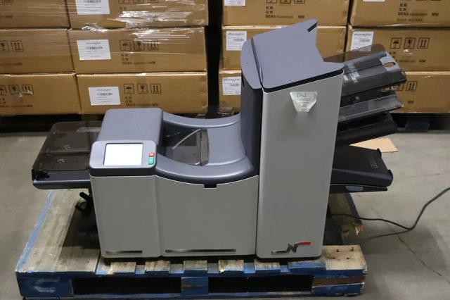 NEOPOST DS-75 FOLDER Inserter, 3 Sheet Feeders, Power Stacker - 1.037. ...