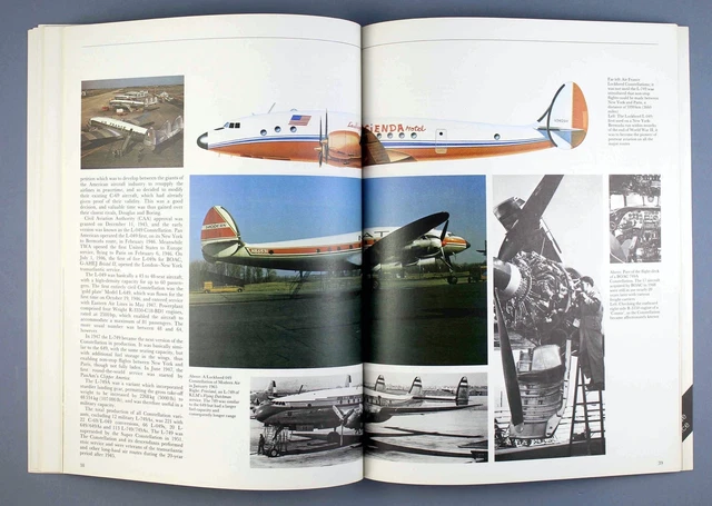 AIRLINERS SINCE THE 1940’S Book Flying Boat Avro Convair Boeing Douglas ...