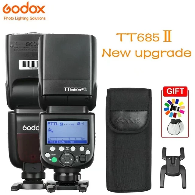 GODOX TT685II-S NEW Upgrade 2.4G TTL HSS Speedlite Flash Light For Sony ...