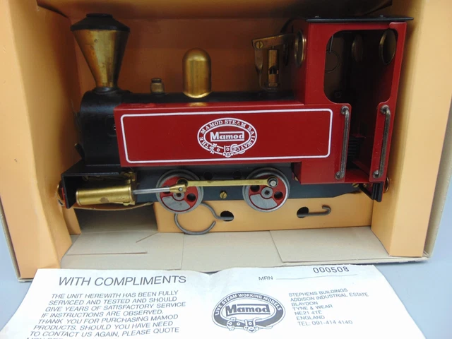 MAMOD O GAUGE sl/3 LIVE STEAM 0-4-0 TANK LOCOMOTIVE - MAROON £200.05 ...