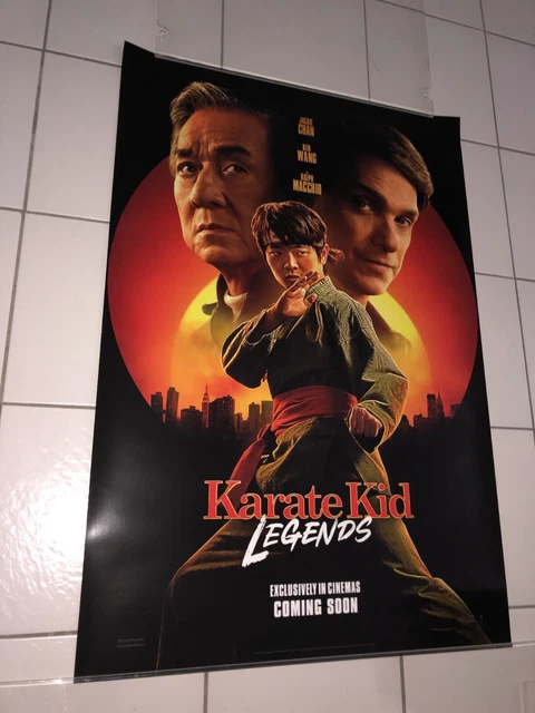 KARATE KID LEGENDS 2025 Ralph Macchio Jackie Chan Ds Os Teaser Cinema Poster # 1 $69.99 ...