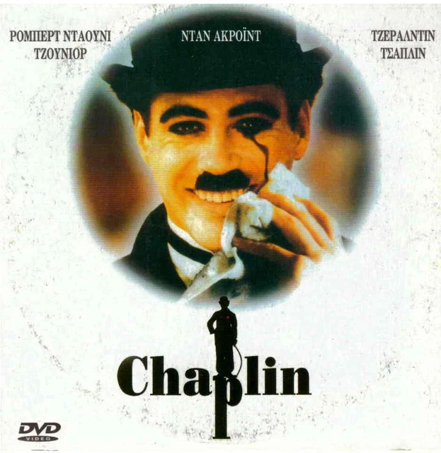 CHAPLIN (ROBERT DOWNEY, Dan Aykroyd, Geraldine Chaplin, Anthony Hopkins ...