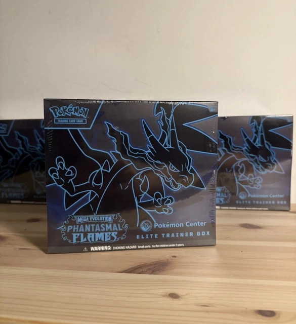MEGA EVOLUTION PHANTASMAL Flames Pokémon Center ETB - SEALED $319.22 ...