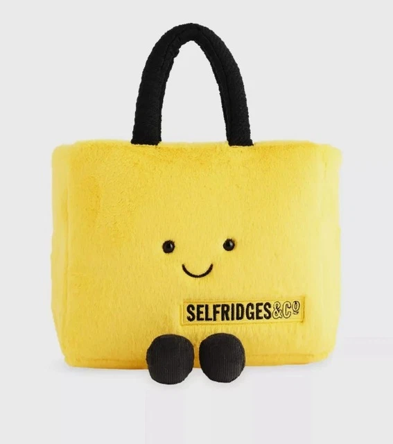 AUTHENTIC JELLYCAT EXCLUSIVE: Selfridges Yellow Bag Limited Christmas ...