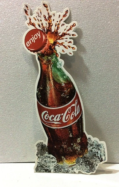 COCA COLA ADESIVO Vetrofania Sticker Enjoy Coca Colaoriginale Anni 90 ...