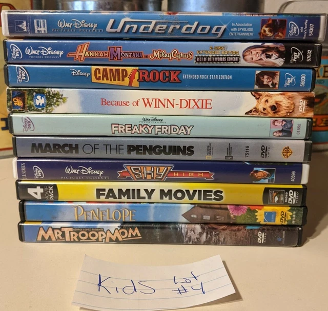 KIDS MOVIES DVD Mix Lot Pick & Choose 2.99/each Combine Shipping ...