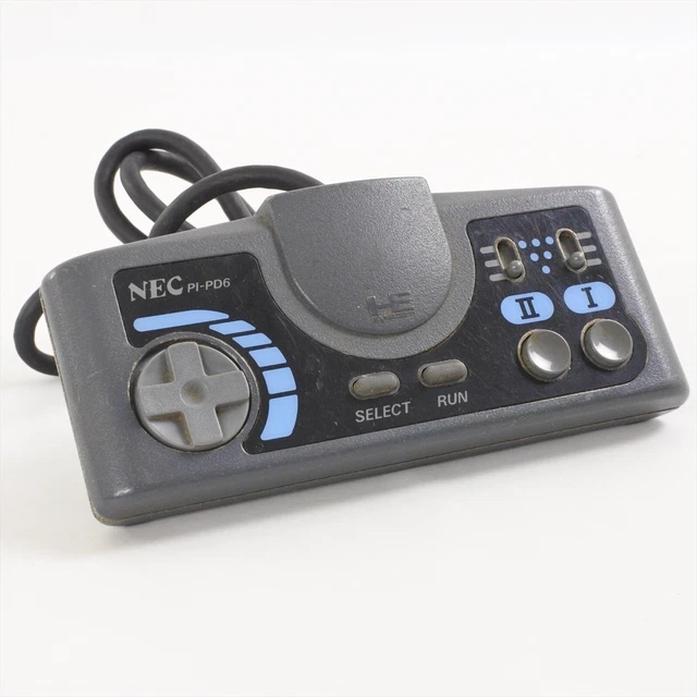 NEC PC PI-PD6 Controller Ufficiale Grafx Testato Turbo Control Pad 2381 ...