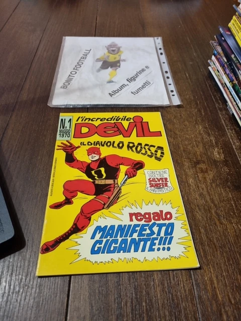 L INCREDIBILE DEVIL N.1 Ristampa Anastatica Corno. Rif.Retro CV Mob 337 ...