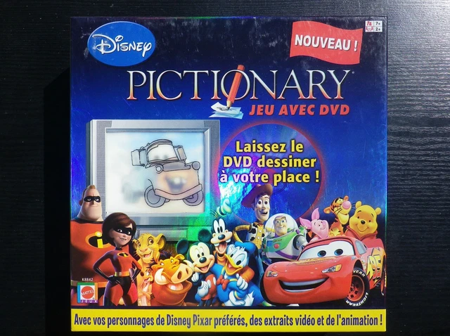 DISNEY PICTIONARY : JEU de société avec DVD (famille, enfants 7+) EUR ...