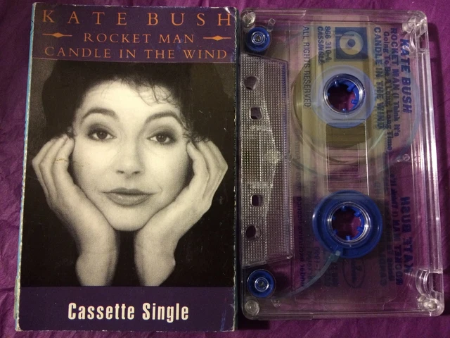KATE BUSH RARE Australian ROCKET MAN Cassingle Card Sleeve Cassette ...