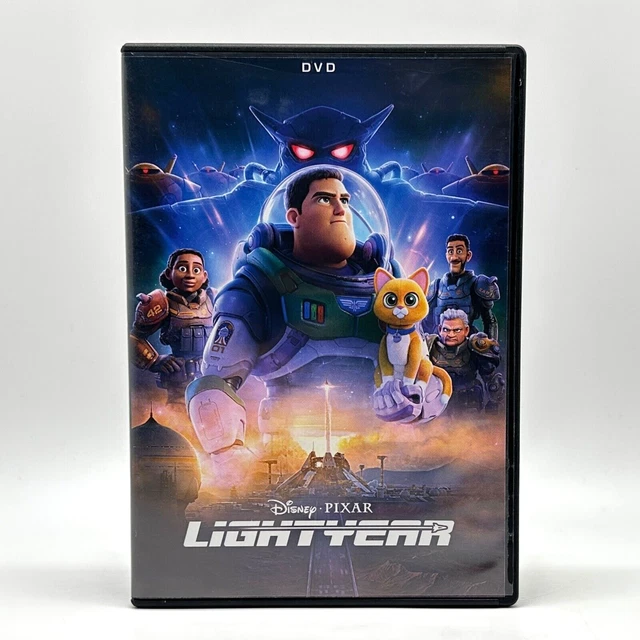 LIGHTYEAR DVD RARE Buzz Disney Pixar Animated Adventure Space Toy Story ...