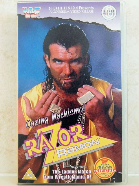 WWF RAZOR RAMON Wrestling Video Pal Vhs Tape Wwe Wcw Scott Hall Oozing ...