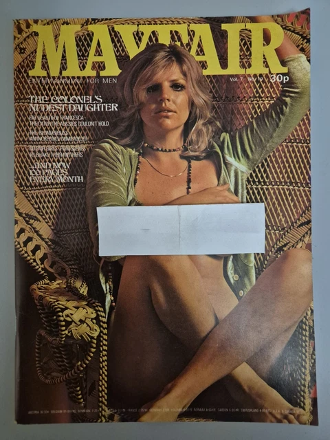VINTAGE MAYFAIR MAGAZINE vol 7 issue no 10 excellent cond. 1972 £11.99 - PicClick UK