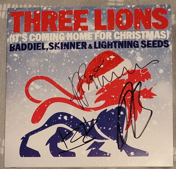 BADDIEL AND SKINNER and Lightning Seeds Three Lions (It's Coming Home For EUR 17,26 - PicClick FR
